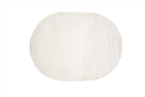 Walter Oval Matta 340 x 240 Vit – Japandi Collection