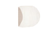 Walter Oval Matta 340 x 240 Vit – Japandi Collection