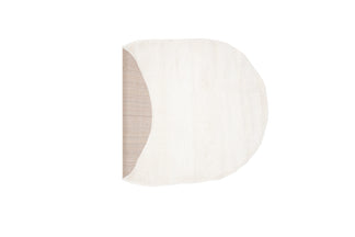 Walter Oval Matta 340 x 240 Vit – Japandi Collection
