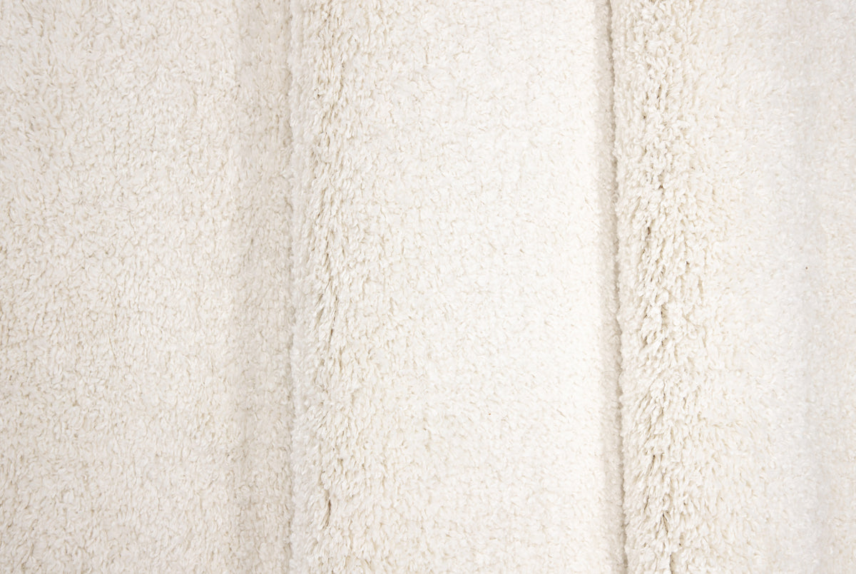 Walter Oval Matta 340 x 240 Vit – Japandi Collection