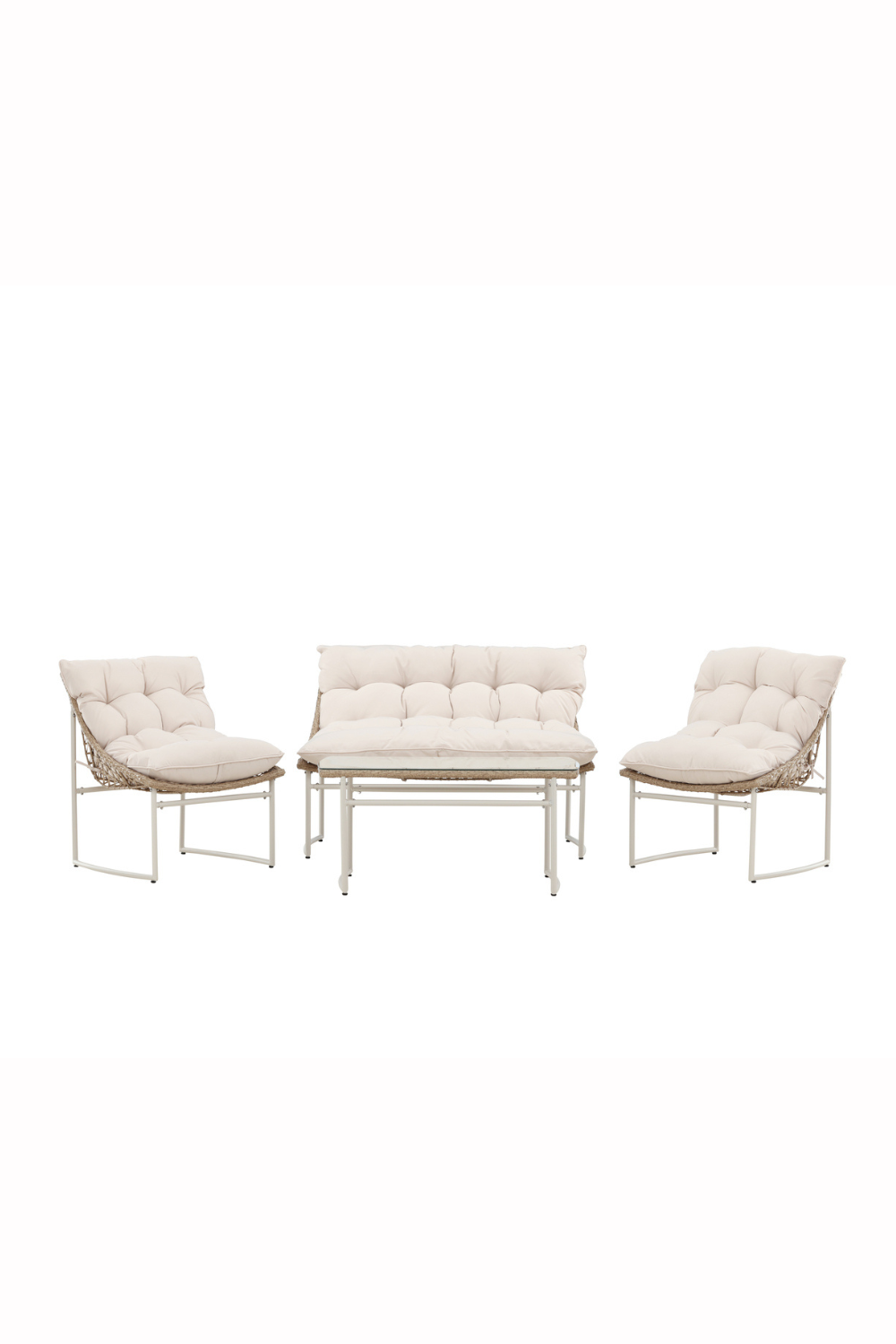 Tina Sofa Set Beige – Japandi Collection